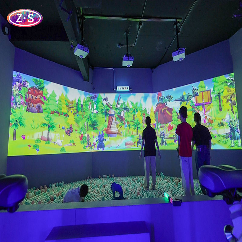 Magic Wall Interactive Games Laser Source DLP Interactive Wall ...