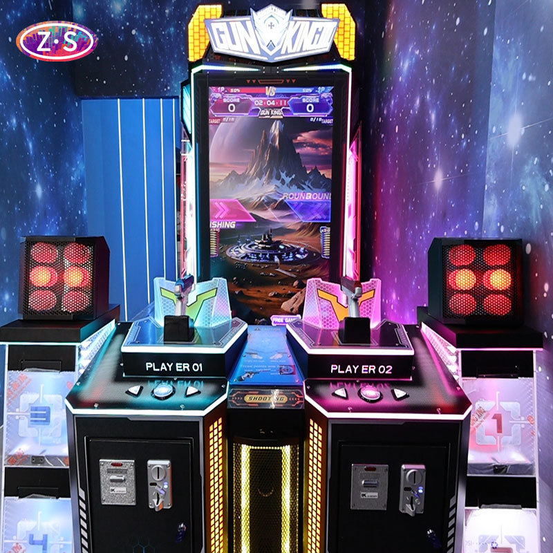 Customizable Dual Pistols Shooting Arcade Game Interactive Gun Arcade ...